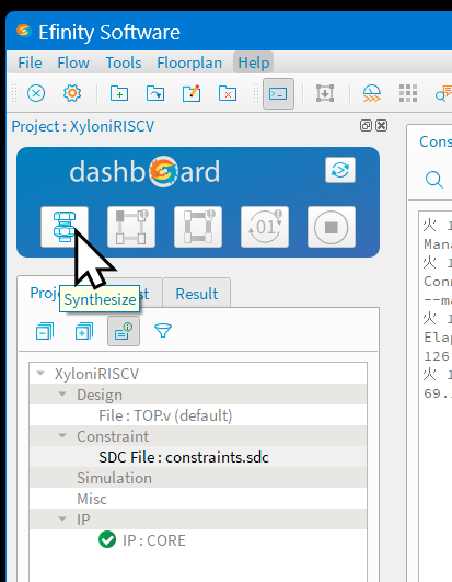 米国 Efinix社製 FPGAスタータキット“Xyloni”入門[RISC-V編]